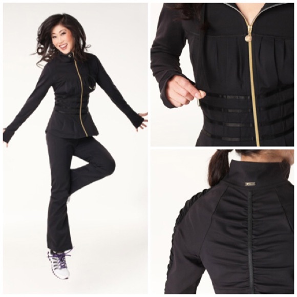 Tops | Tsuya Slik Jacket And Pants Set By Kristi Yamaguchi | Poshmark